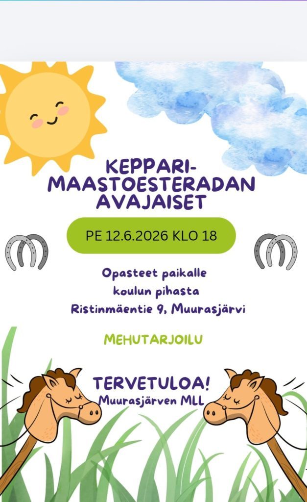 Kepparimaastoesteradan avajaiset - Visit Pihtipudas